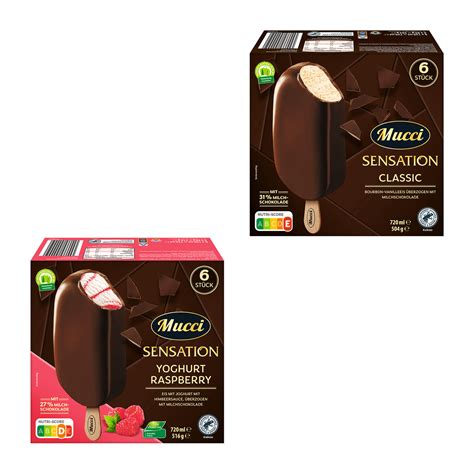MUCCI Sensation Stieleis günstig bei ALDI Nord