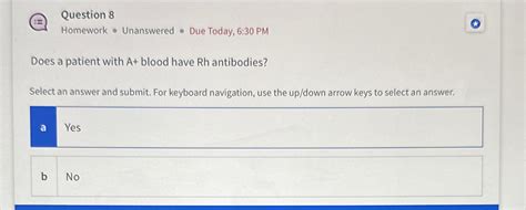 Solved Question Homework Unanswered Due Today Chegg