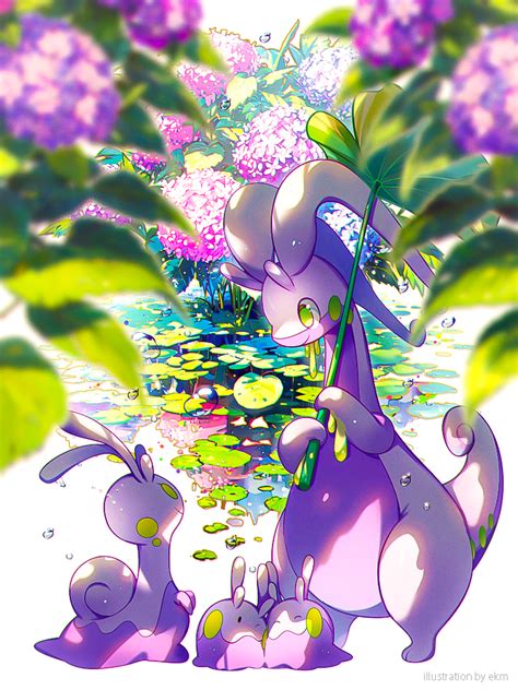 Goomy Goodra And Sliggoo Pokemon Drawn By Ekm Danbooru