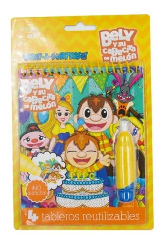 Bely Y Beto Libro Mágico Colorear Agua Dibujo Niños Juguete Meses sin