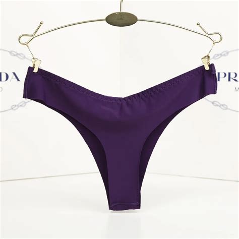 Hot Ice Silk G Strings Sexy Women S Panties Ice Silk Cool Refreshing