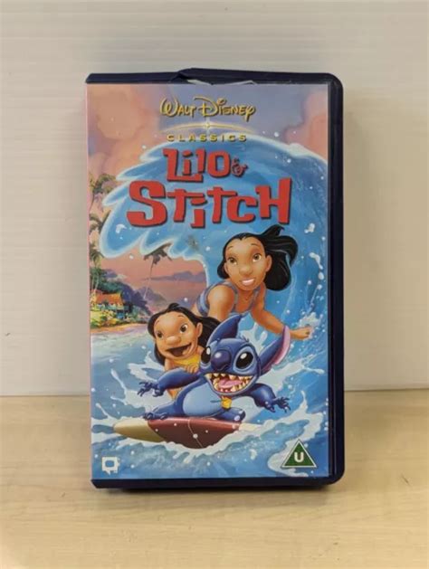 Lilo And Stitch Vhs Walt Disney Classics Rare Collectable