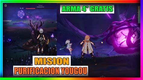 Guía mision PURIFICACION YOUGOU Purificación del Cerezo Sagrado Parte