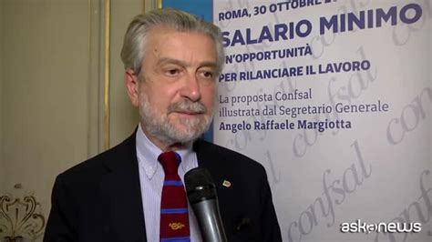 Salario Minimo La Proposta Confsal Per 8 Euro Lordi Esentasse
