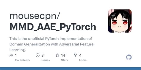 GitHub Mousecpn MMD AAE PyTorch This Is The Unofficial PyTorch