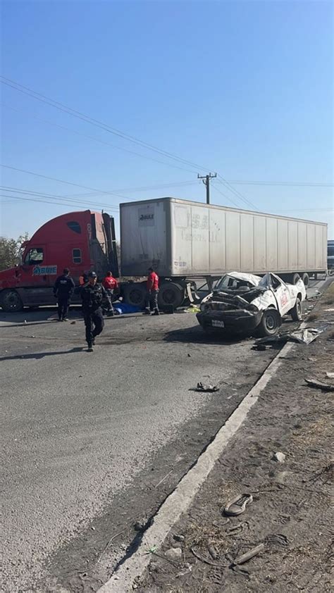 Muere hombre tras chocar contra tráiler en la Carretera a Colombia El