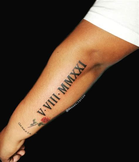 20 Awesome Roman Numeral Tattoo Ideas For Women Mom S Got The Stuff