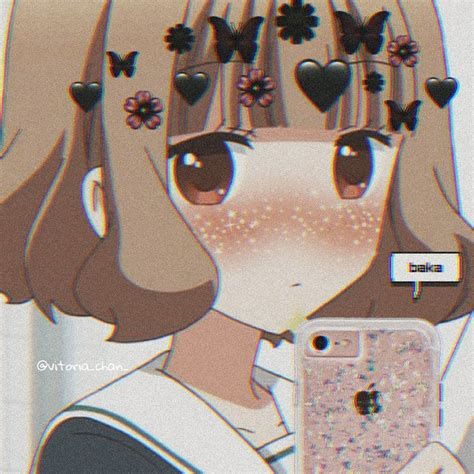 Tumblr Fondos De Pantalla De Chicas Anime Kawaii Chica Anime Con Ojos
