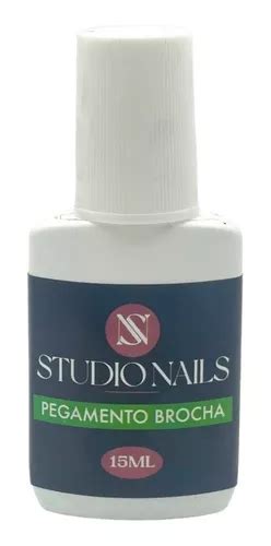 Pegamento Para U As Resina Con Brocha By Studio Nails Ml Mercadolibre