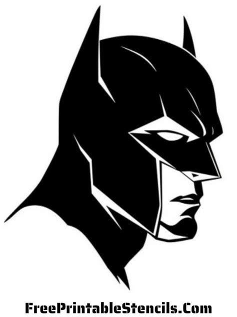 22 Free Printable Batman Stencils Free Printable Stencils