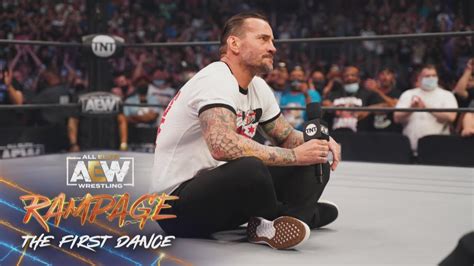 CM Punk Speaks For The First Time Ever In AEW AEW Rampage The First