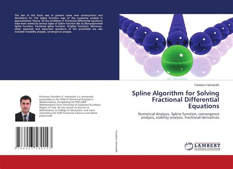 spline algorithm for solving fractional differential equations numerical analysis
