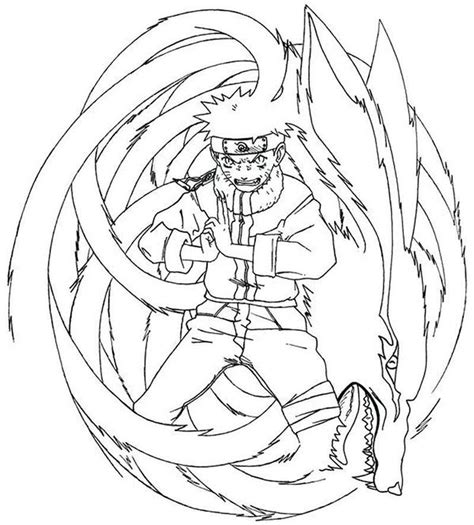 35 Desenhos Do Kurama Para Imprimir E Colorir Pintar