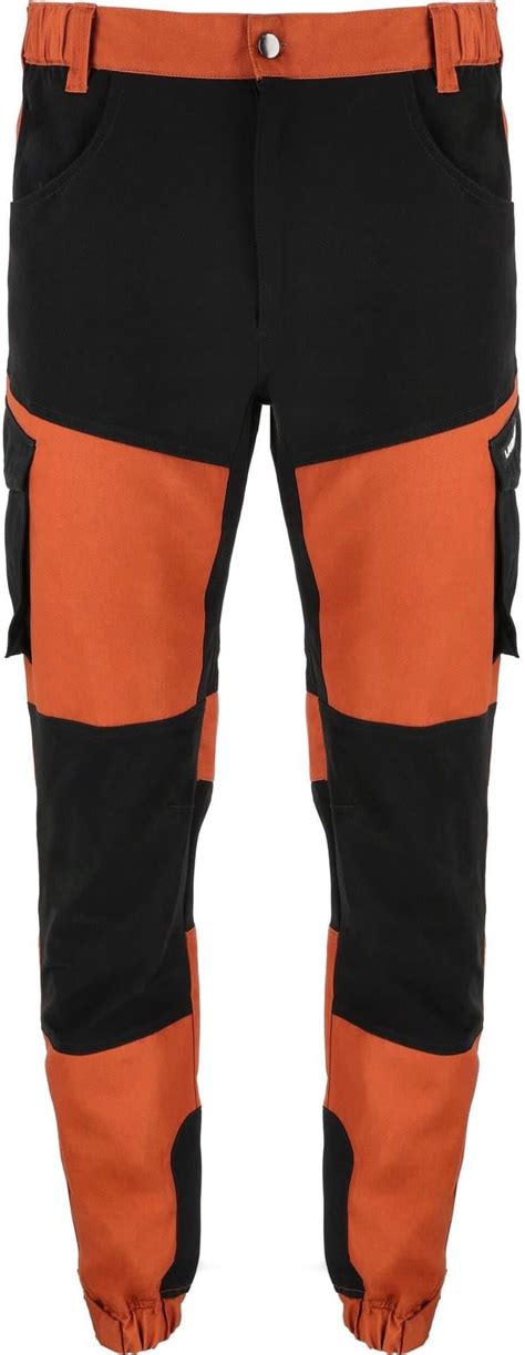 Lahti Pro Spodnie Z Elementami Stretch Ceglasto Czarne Xl Ce Lahti