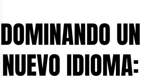 DOMINANDO UN NUEVO IDIOMA UNA GUÍA PASO A PASO PARA APRENDER DESDE