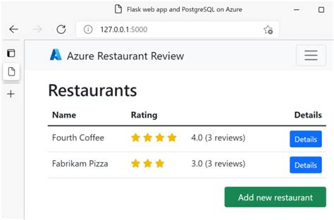 教程：部署使用 postgresql 的 python django 或 flask web 应用 azure app service microsoft learn