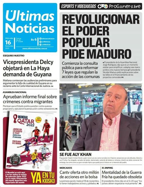 Peri Dico Ltimas Noticias Venezuela Peri Dicos De Venezuela