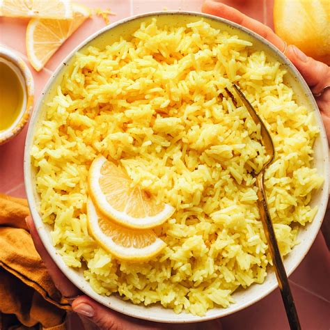 Easy Lemon Rice Greek Inspired Minimalist Baker Recipes