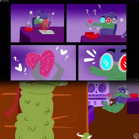 🔞sinner🔞 On Twitter Snack Time Confession 💜 They Eat Pompoms And Wormie Donnie Found A Special