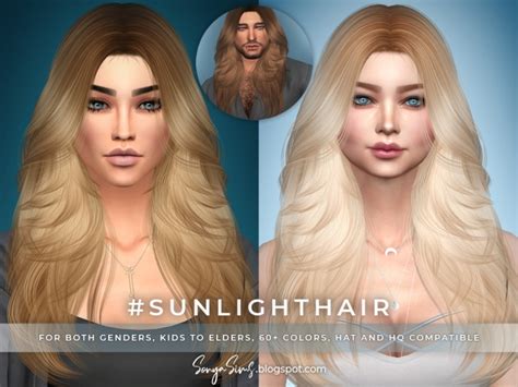 Pearl Sunlinght Hairs At Sonya Sims Sims 4 Updates