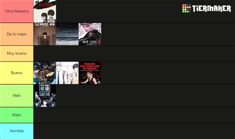 Top 10 Manhwa Tier List Community Rankings TierMaker