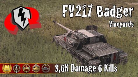 Fv Badger K Damage Kills Wot Blitz Replays Youtube