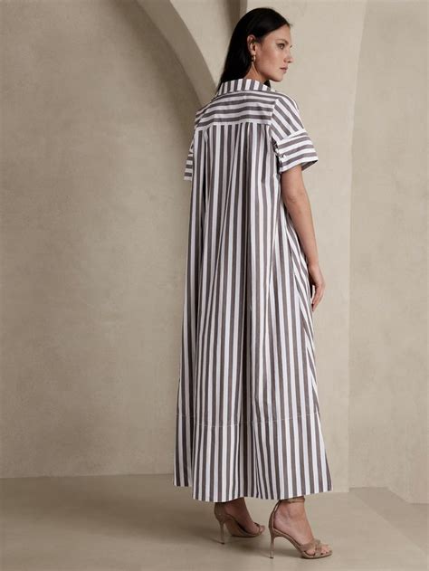 Rhyah Poplin Maxi Dress Banana Republic Maxi Dress Maxi Classy Dress