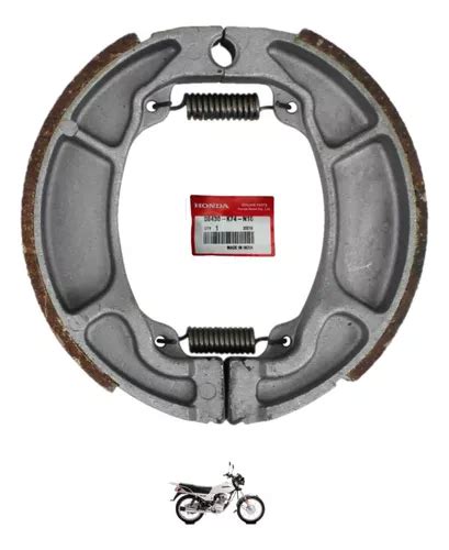 Balata Trasera Para Honda Cgl125 Tool 100 Originales Meses sin interés