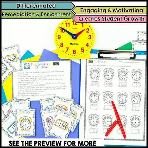 Elapsed Time Worksheets Lesson Plans Activities Guided Math Workshop