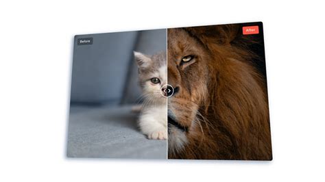 Image Comparison Slider HTML CSS And JavaScript YouTube