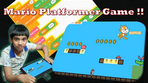 Mario Platformer Game Coding With Scratch Youtube