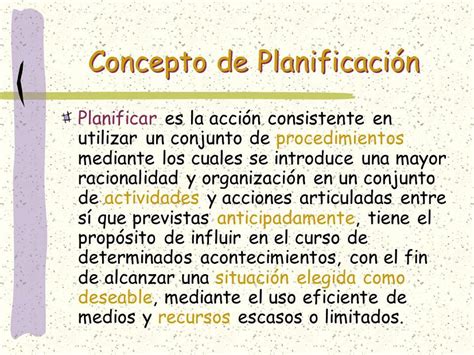 Significado De La Planificacion Que Es Concepto Y Definicion Auditkonten