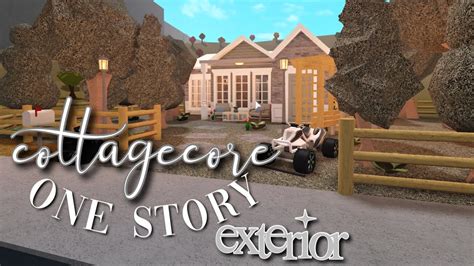 Small Cottagecore Home No Game Pass Welcome To Bloxburg Youtube