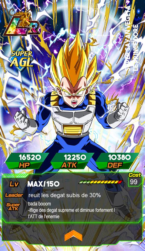 Vegeta SSJ LR Carte Dokkan Battle By Zectoca On DeviantArt