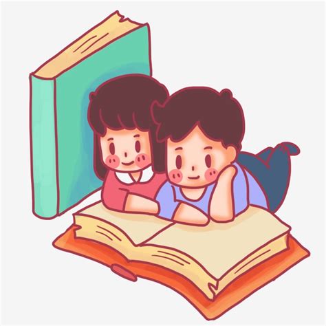 Niños Leyendo Libros Juntos PNG Libro Clipart Libros Leyendo PNG y