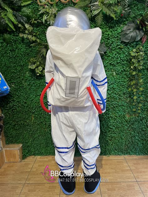 Trang Phục Phi Hành Gia Trắng Nón Bạc Astronaut Costume Giá Tốt