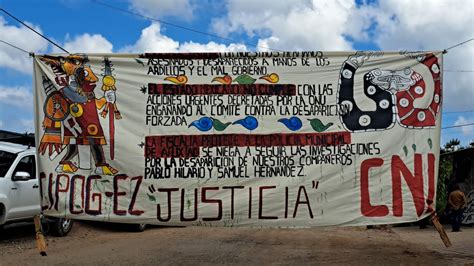 EXIGIMOS JUSTICIA POR NUESTROS HERMANOS ASESINADOS Y DESAPARECIDOS