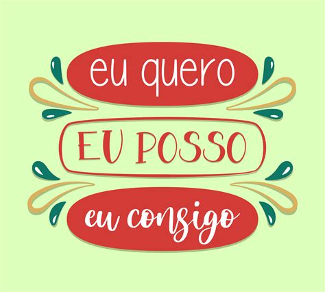 letras motivacionais manuscritas coloridas em português brasileiro