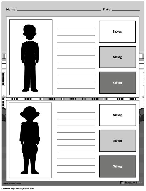 USP Portrait BW 2 Storyboard Por Hu Examples