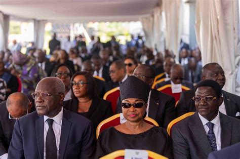 Deuil Lev E De Corps De Feu Henri Konan B Di Ancien Pr Sident De La