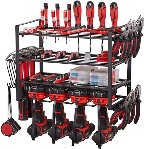 Organiseur D Outils Lectriques Tag Re Outils En M Tal Robuste