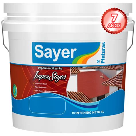 IMPERSAYER FACIL FIBRADO SAYER 7 AÑOS GALON Basa Pinturas