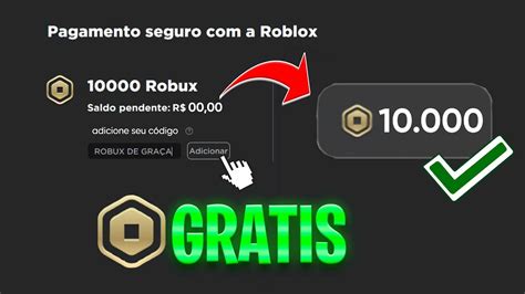 COMO GANHAR 10 MIL ROBUX GRÁTIS EM MENOS DE 1 HORA NO ROBLOX