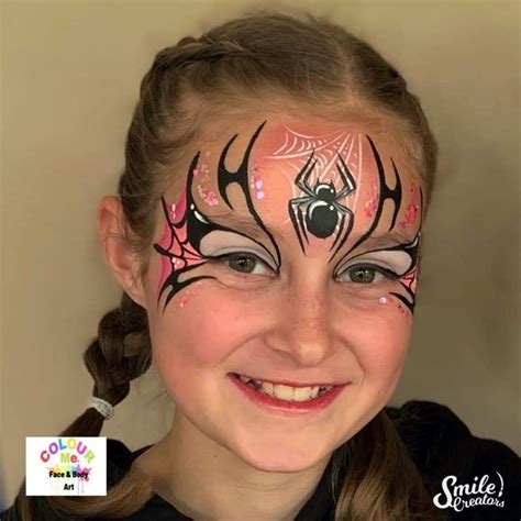 Spider Face Painting Spider Man Face Paint Face Painting Unicorn