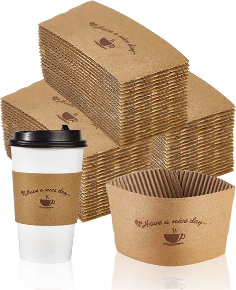Custom Printed Disposable Takeaway Hot Drinking Coffee Cup Kraft Paper