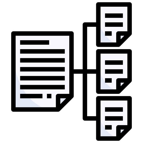 File Sharing Surang Lineal Color Icon