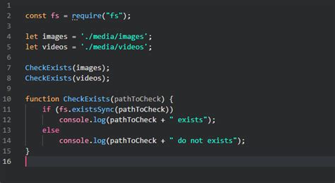 Nodejs How To Check If Directory Or File Exists Parallelcodes