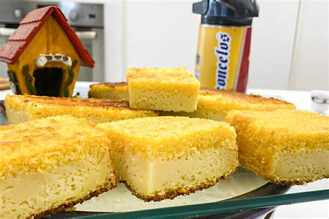 Bolo De Fub Cremoso De Liquidificador Muito F Cil De Preparar S
