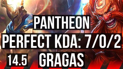 PANTHEON Vs GRAGAS TOP 7 0 2 700 Games Rank 9 Panth Godlike