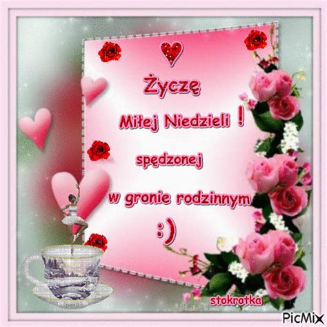 Yczenia Mi Ej Niedzieli Najlepsze Wierszyki Obrazki I Gify Blog